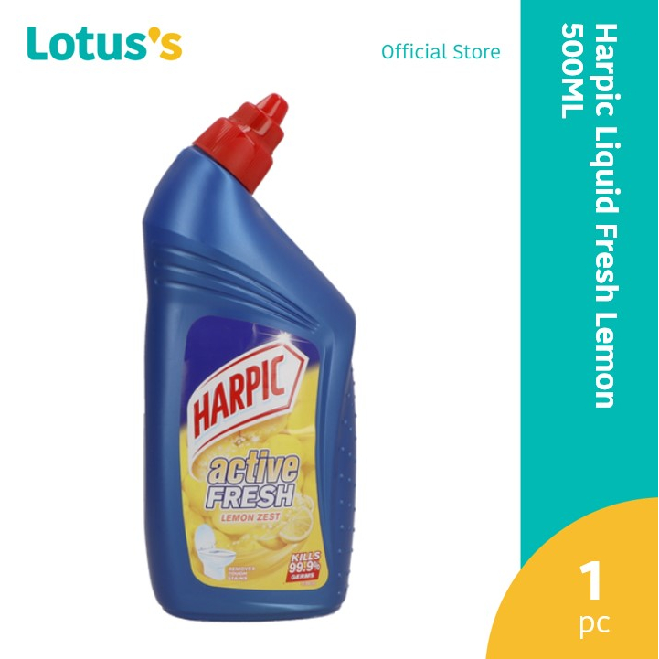 Harpic Liquid Fresh Lemon 500ML | Shopee Malaysia