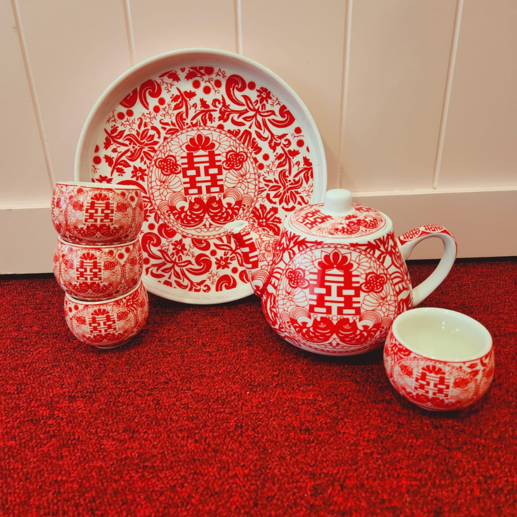 Wedding Teapot Set/ Wedding Tea Ceremony Set / 婚礼茶具 / 敬茶仪式茶具/wedding ...