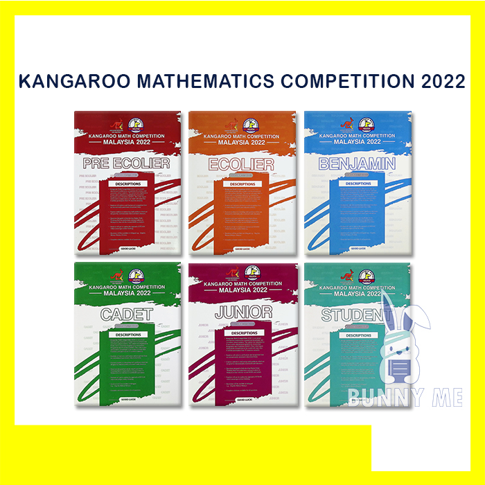 KANGAROO INTERNATIONAL MATHEMATICS PAST COMPETITION 2022 (NEW VERSION) -SAP | Shopee Malaysia