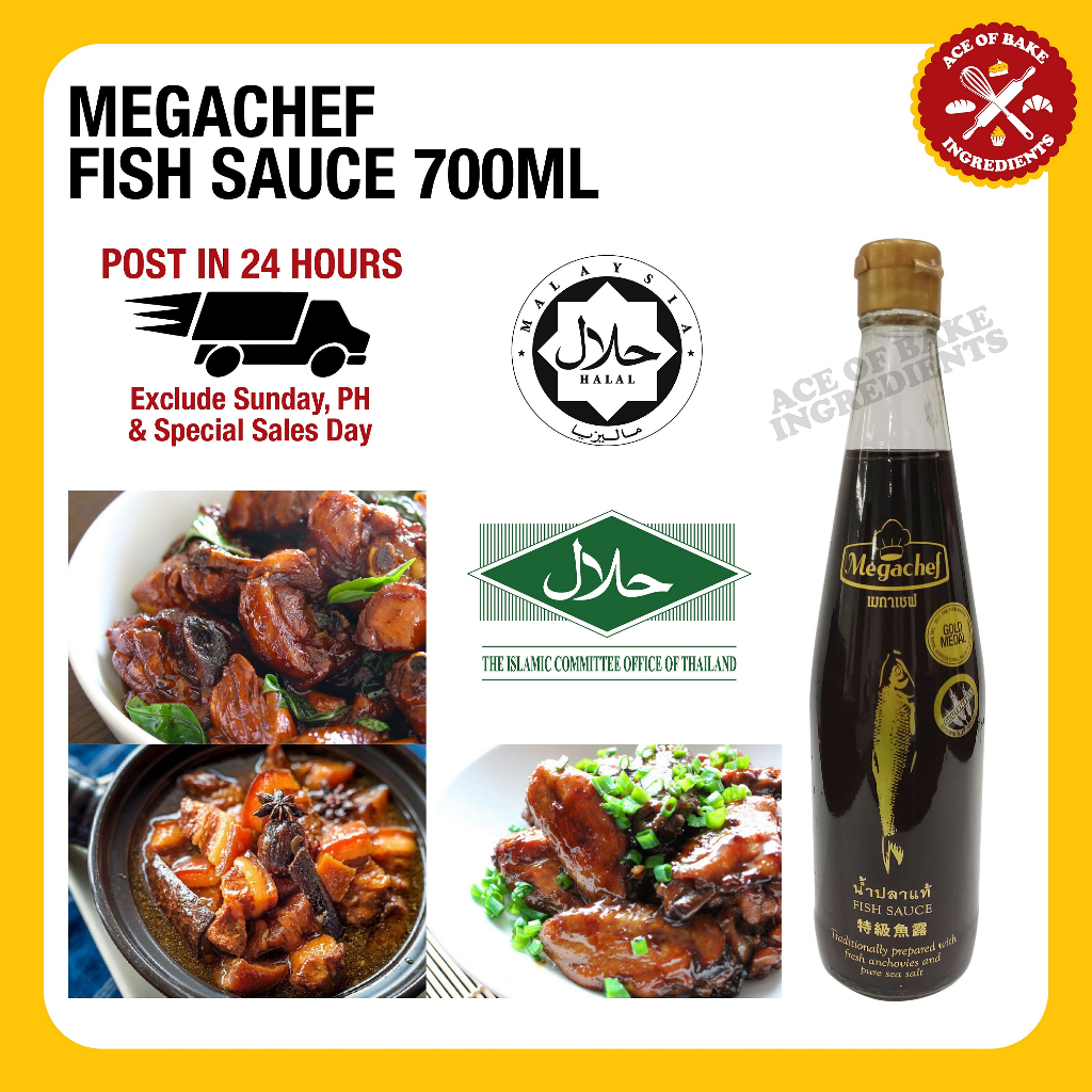 Megachef Premium Fish Sauce 700ml | Shopee Malaysia