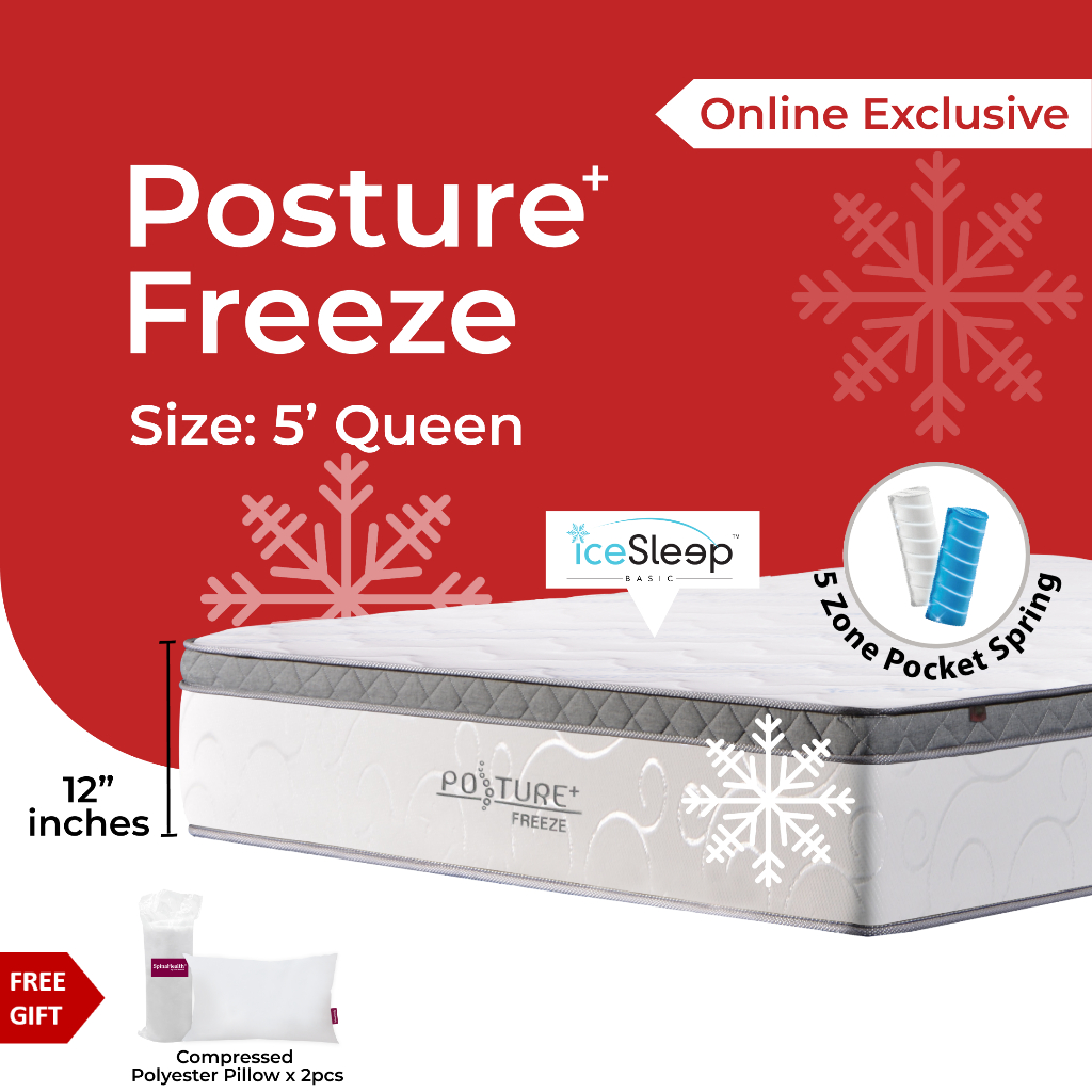 (Most Popular) Goodnite Posture Freeze Cooling 5Zone Pocket Spring ...