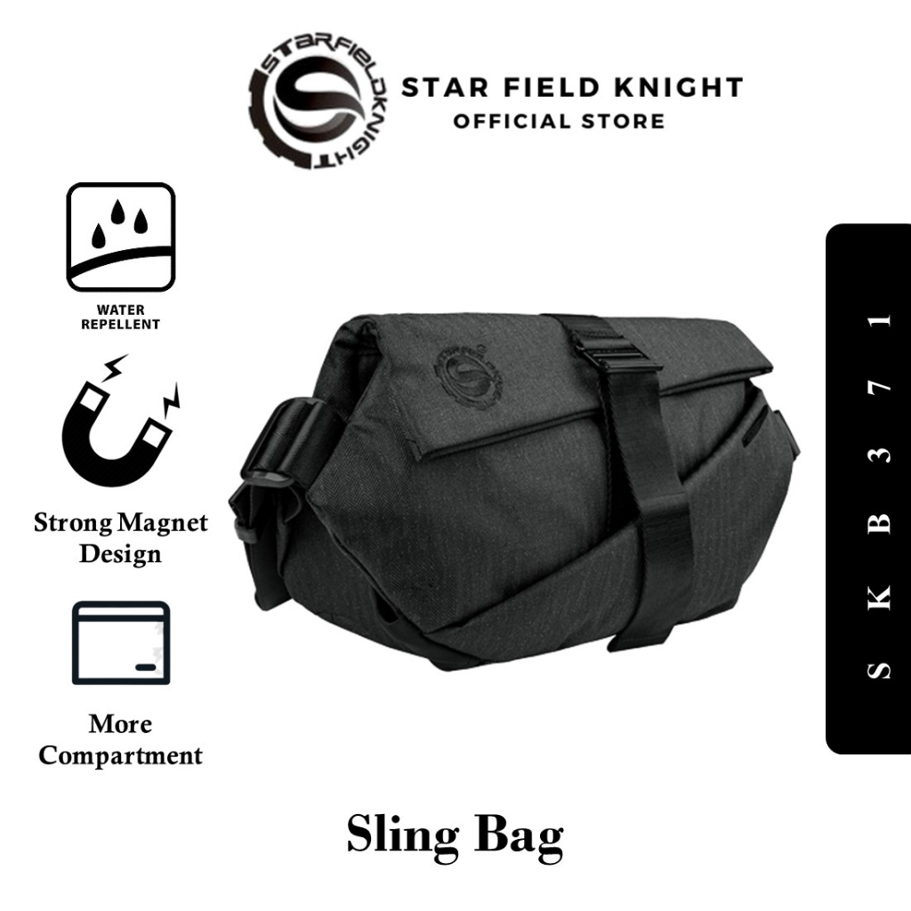 Star Field Knight SKB371 Bag Sling Shoulder Crossbody Waist Pouch Water ...