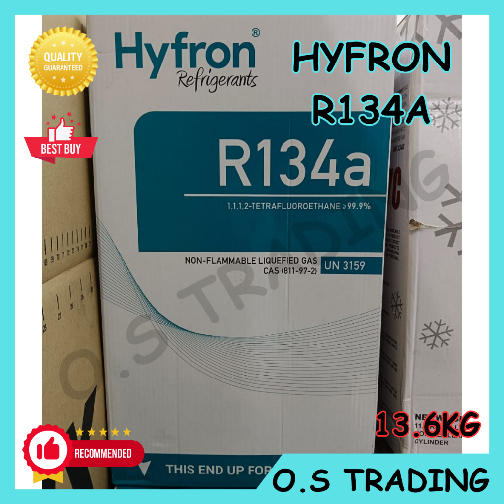 [GAS] [READY STOCK] R134A Hyfron ref gas @ 13.6KG | Shopee Malaysia