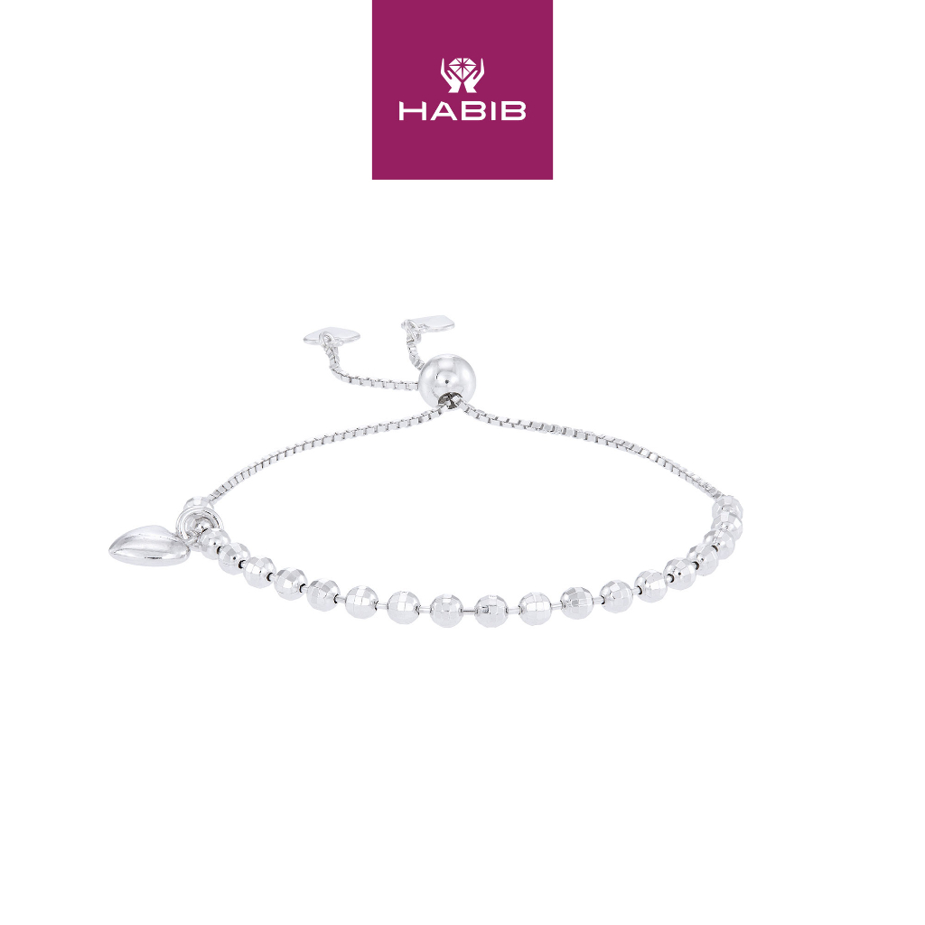 HABIB 925 Silver Bracelet 708 BR BOL 1 | Shopee Malaysia
