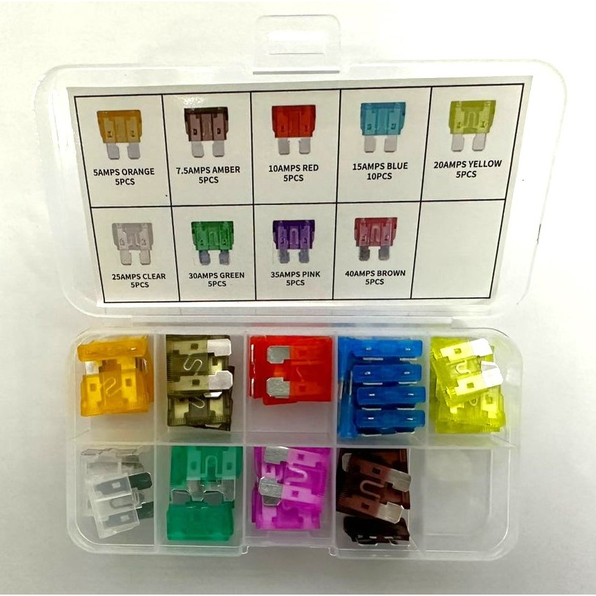 306pcs Car Fuse Set Kereta Fius Motor Motorcycle Fuse Car Mini Fuse Standard Fuse Low Profile ...