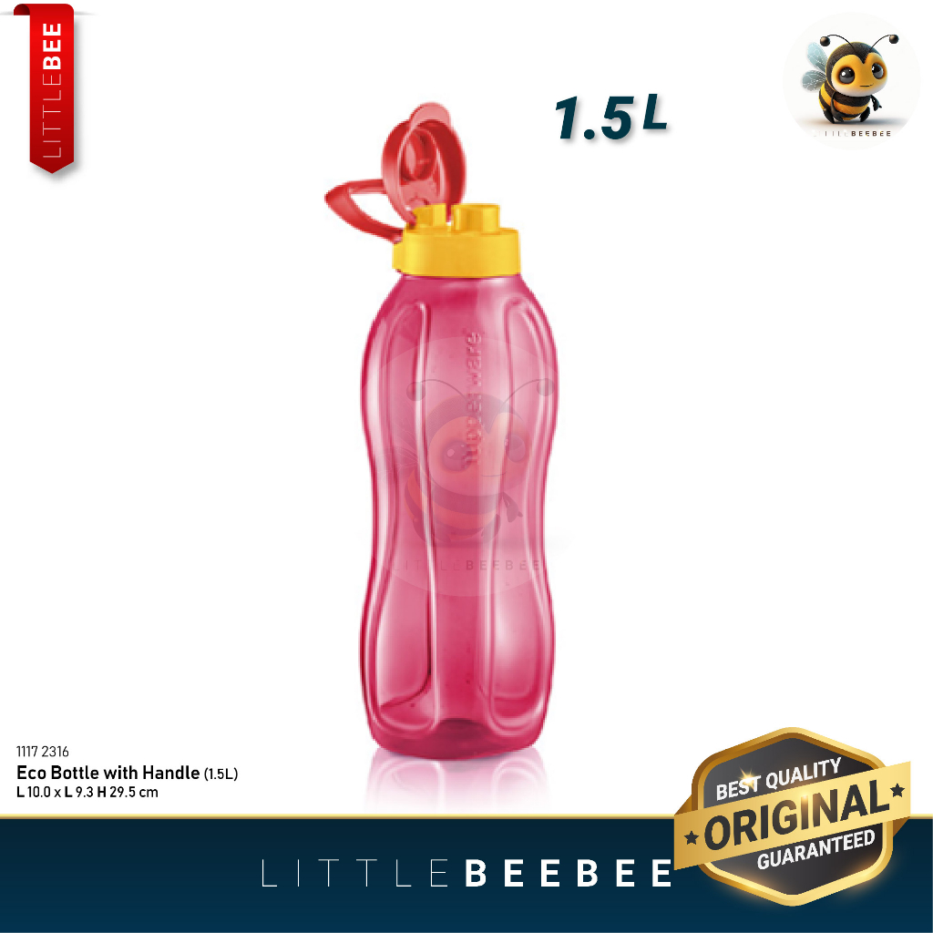 🔥 TUPPERWARE Eco Bottle 1 5L RED COLOR Tupperware 1 5 Liter Tupperware ...