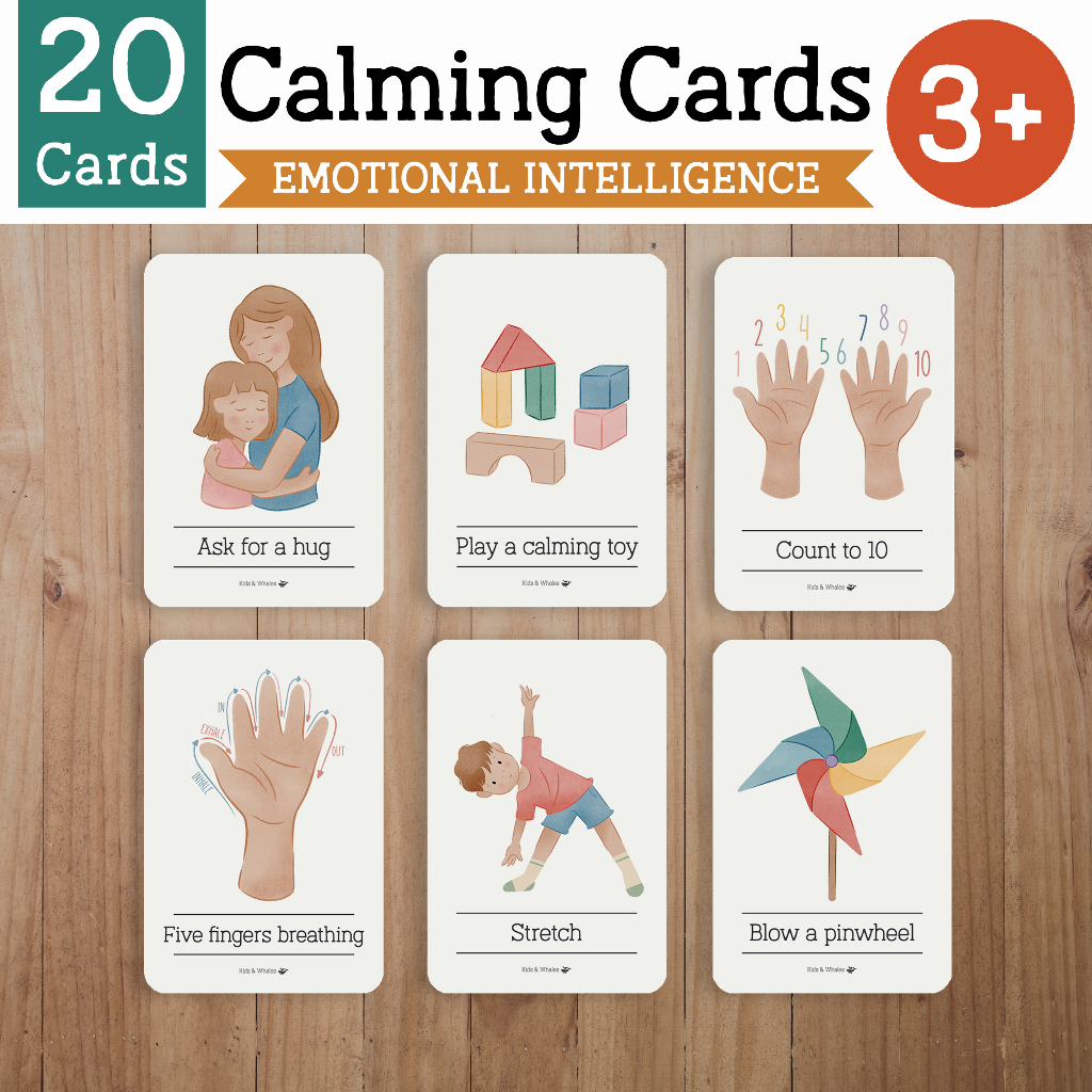 Calming Cards, Calming Techniques Cards, Calming Corner Cards Perfect ...