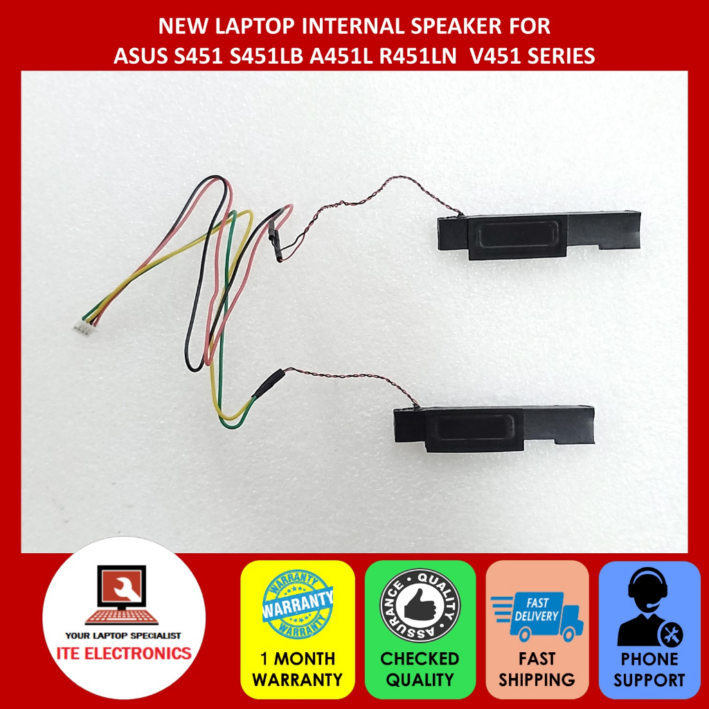 ASUS S451 S451LB A451L R451LN V451 SERIES LEFT & RIGHT LAPTOP INTERNAL ...