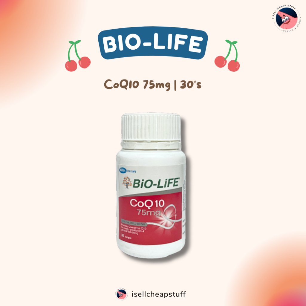 Bio-Life CoQ10 75mg 30's (EXP: 02/2024) | Shopee Malaysia