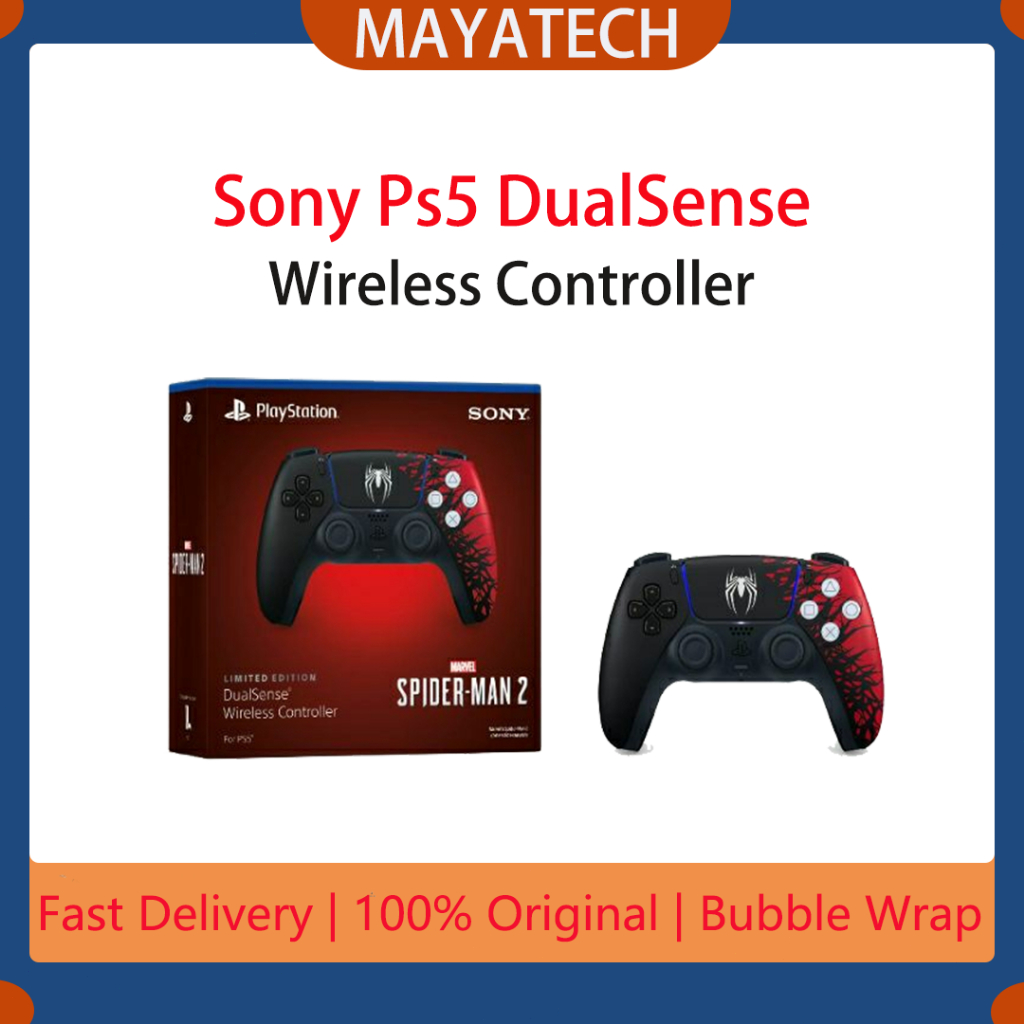 [Ready Stock] Sony Ps5 DualSense Wireless Controller Marvel's Spider ...