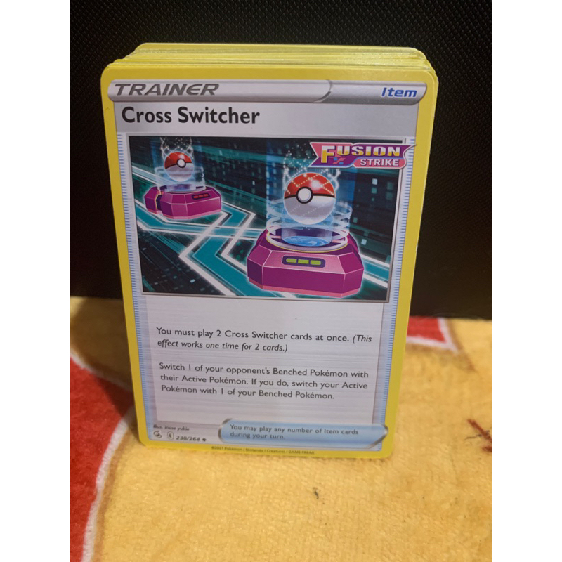 Pokemon Tcg - Playable trainer cross Switcher | Shopee Malaysia