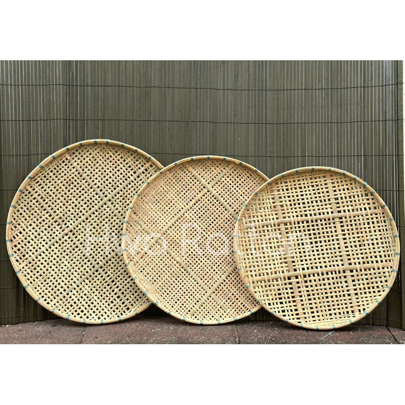 Nyiru tampi buluh berlubang tray tapis jemur ikan masin big serving ...