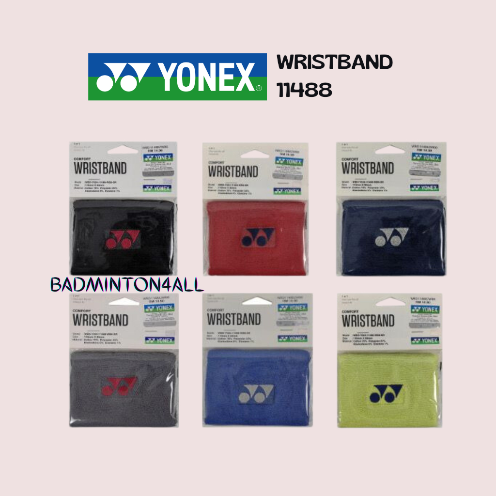 YONEX COMFORT WRISTBAND 11488 (1 in 1) | Shopee Malaysia