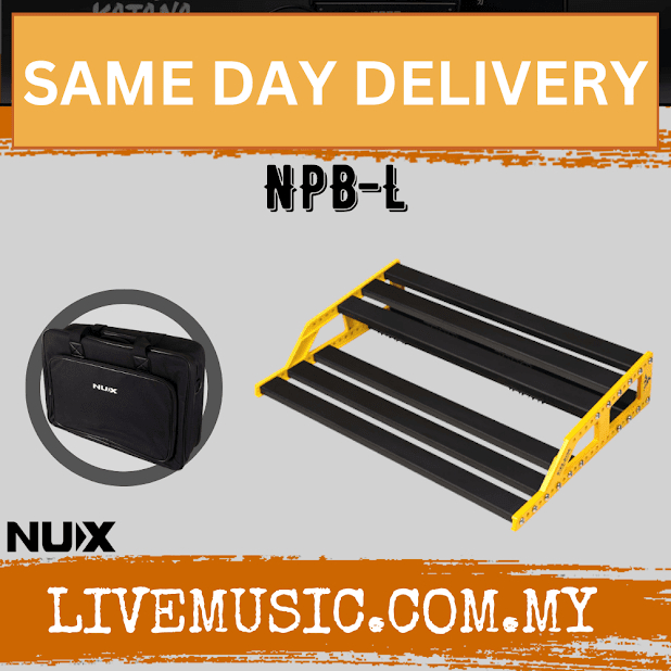 NUX NPB-L Bumblebee - Manageable Pedalboard (NPBL) | Shopee Malaysia