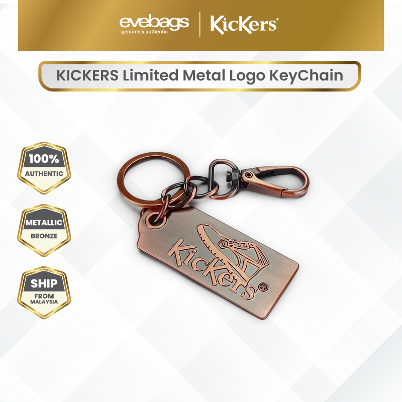 KICKERS Limited Metal Logo KeyChain KK06-KIC0119 | Shopee Malaysia