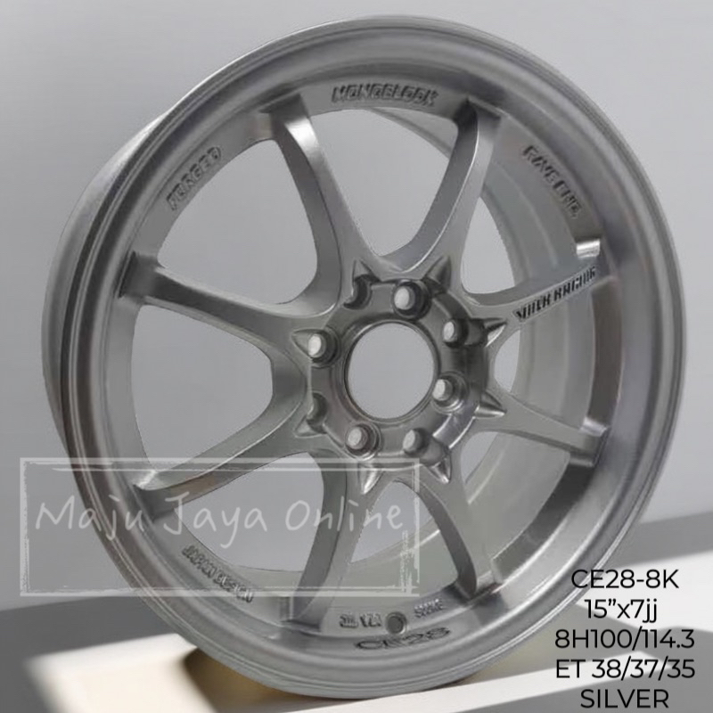 New Sport Rim 15” RAYS CE28 15 inch 8H100/114.3(1set is 4pcs) | Shopee ...
