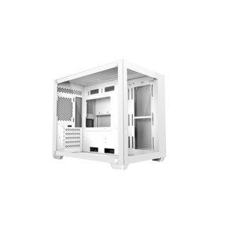 Invasion GT-DB MATX Gaming PC Case with ARGB Fans - Black / White ...