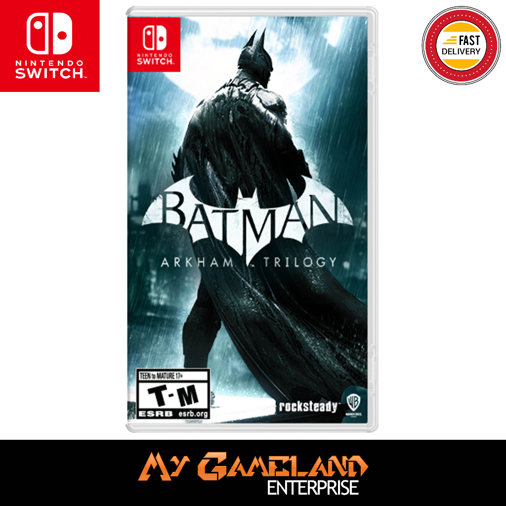 Nintendo Switch Batman Arkham Trilogy (English)(BRAND NEW) | Shopee ...