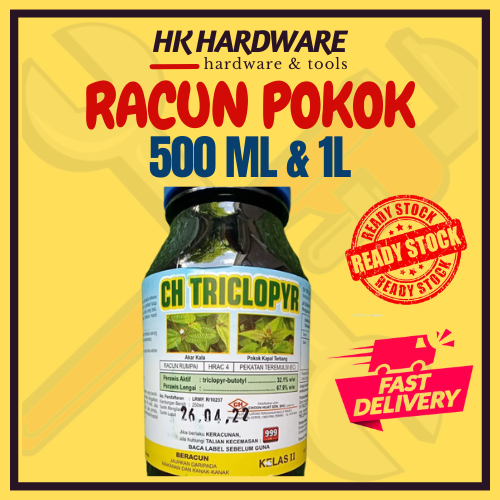 CH TRICLOPYR RACUN RUMPAI KAYU POKOK BESAR RUMPUT HERBICIDE PEKATAN ...