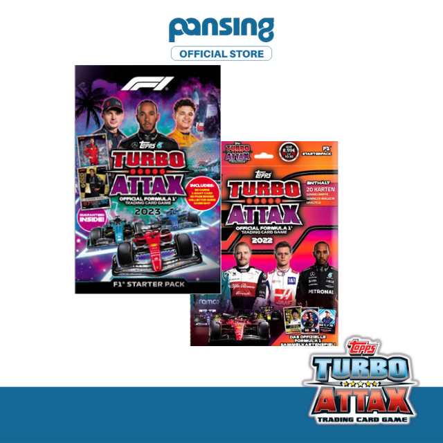 TOPPS Turbo Attax Formula 1 F1 Starter Pack 23/24 ( 20 Trading Cards ...