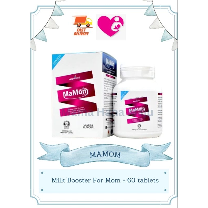 MAMOM Milk Booster (60 Chewable Tablets) | Shopee Malaysia