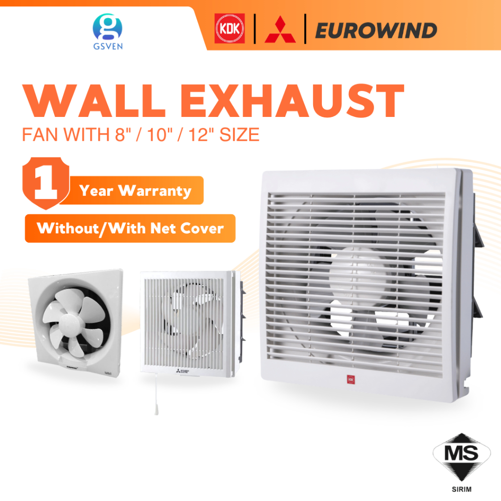 KDK/EUROWIND/MITSUBISHI Bedroom Living Room Toilet Kitchen Guest Room ...