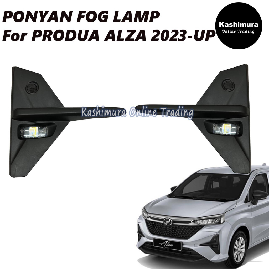 PONYAN/PENTAIR PERODUA ALZA 2023 2024 LED FOG LAMP FOGLAMP SPOTLIGHT ...