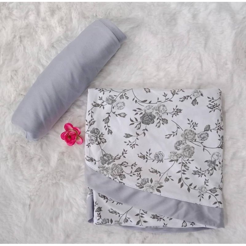 ***New Arrival***Telekung Printed Bunga Rose Budak UMAR (2 TO 5 TAHUN ...