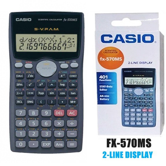 Scientific Calculator for school and office FX-570MSHQ | Shopee Malaysia