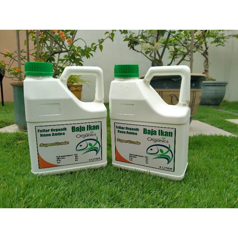 Baja Ikan Organik Nano Amino (4 Liter) Supergrade Sesuai Untuk Semua ...