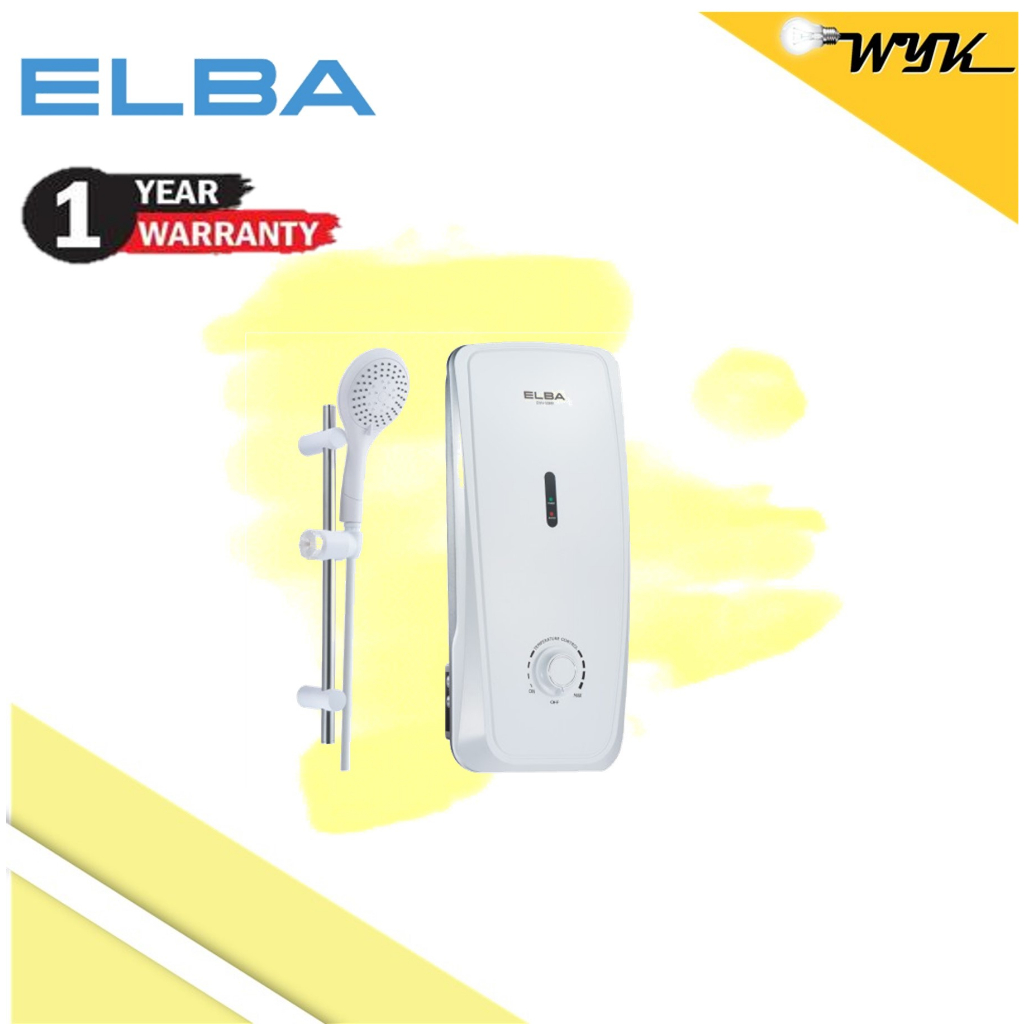 ELBA Instant Water Heater Non-pump Attivo Series Basic Stream EWH-G3661 ...