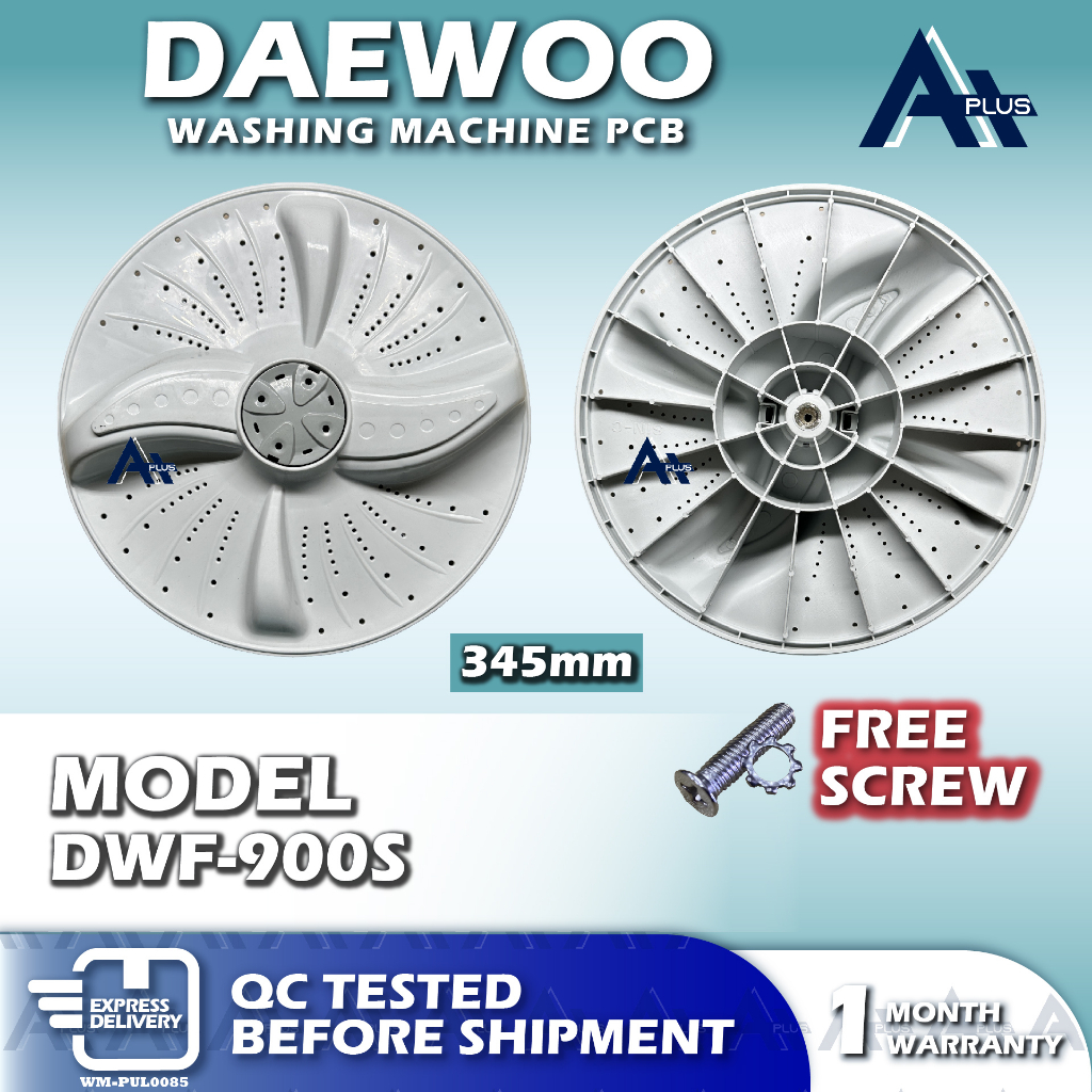 (345mm) DWF-900S DAEWOO Washing Machine Pulsator Pinggan Mesin Basuh ...