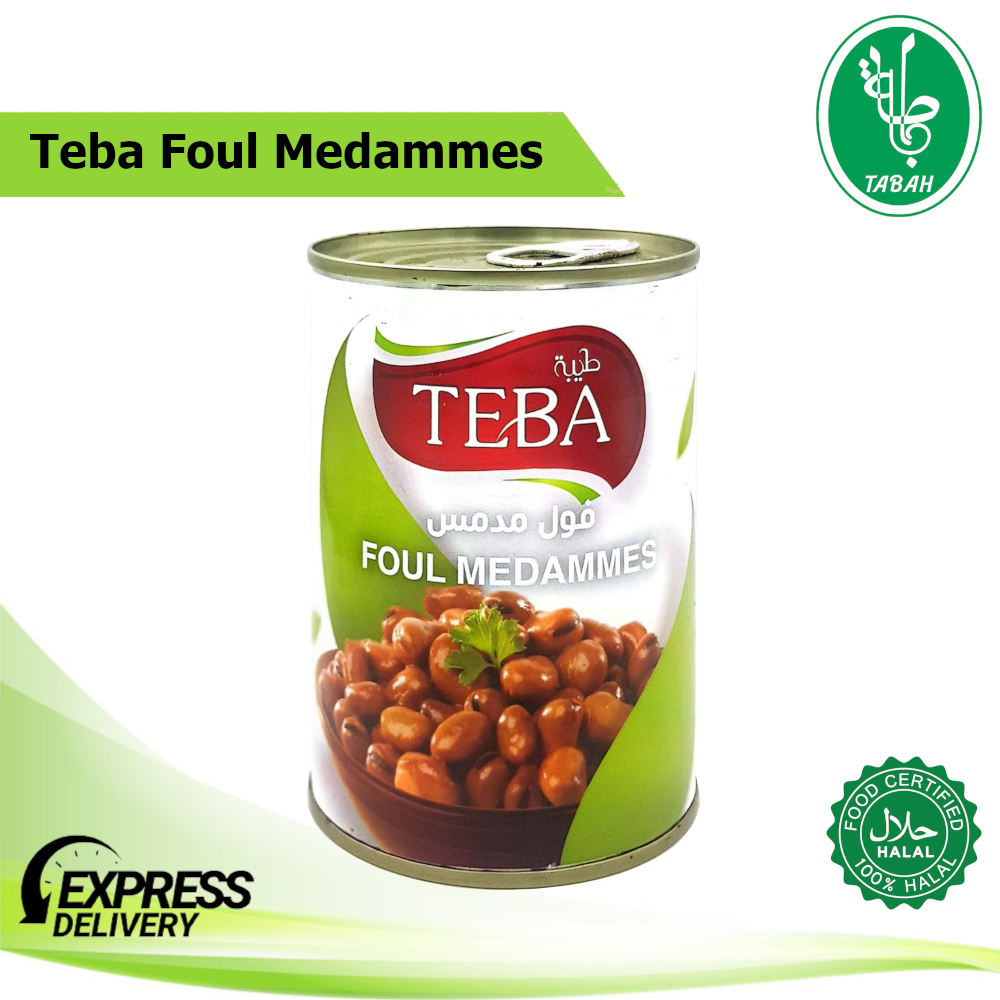 TEBA FAVA BEANS/FOUL MEDAMMAS/CANNED FAVA BEANS/400G | Shopee Malaysia