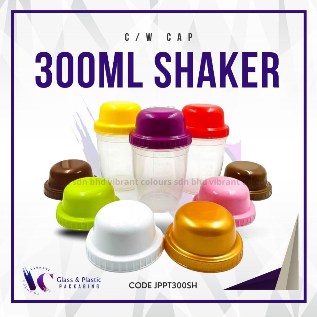 🔥 300ML SHAKER WITH SCALE HEAVY DUTY 🔥 POST TODAY ! | Shopee Malaysia