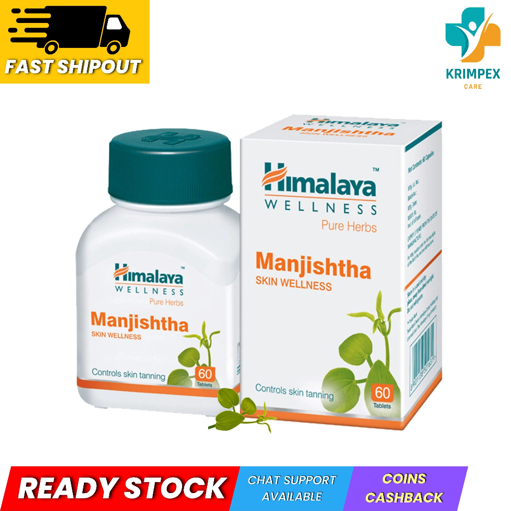 Himalaya MANJISTHA 60's Tablets Expiry June 2026 | Shopee Malaysia