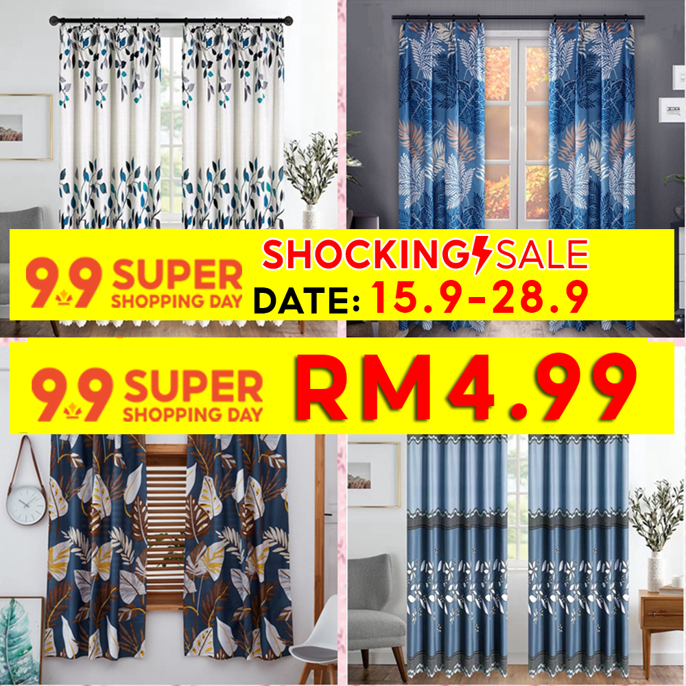 Langsir Pintu Bilik Tidur / Langsir Tingkap Murah / Sliding Door ...