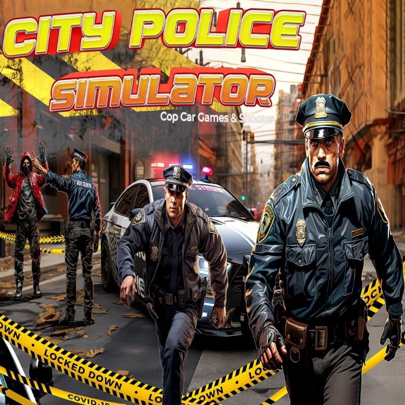 CITY POLICE SIMULATOR - COP CAR GAMES N' SHOOTER (PS5/PS4 DIGITAL ...