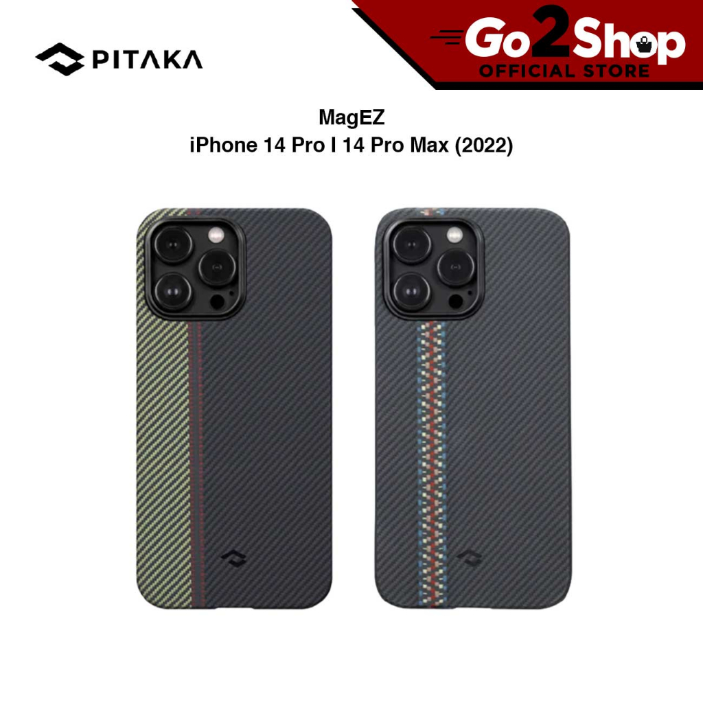 PITAKA 600D MagEZ Case 3 Fusion Weaving for iPhone 14 Pro/ 14 Pro Max (2022) | Shopee Malaysia