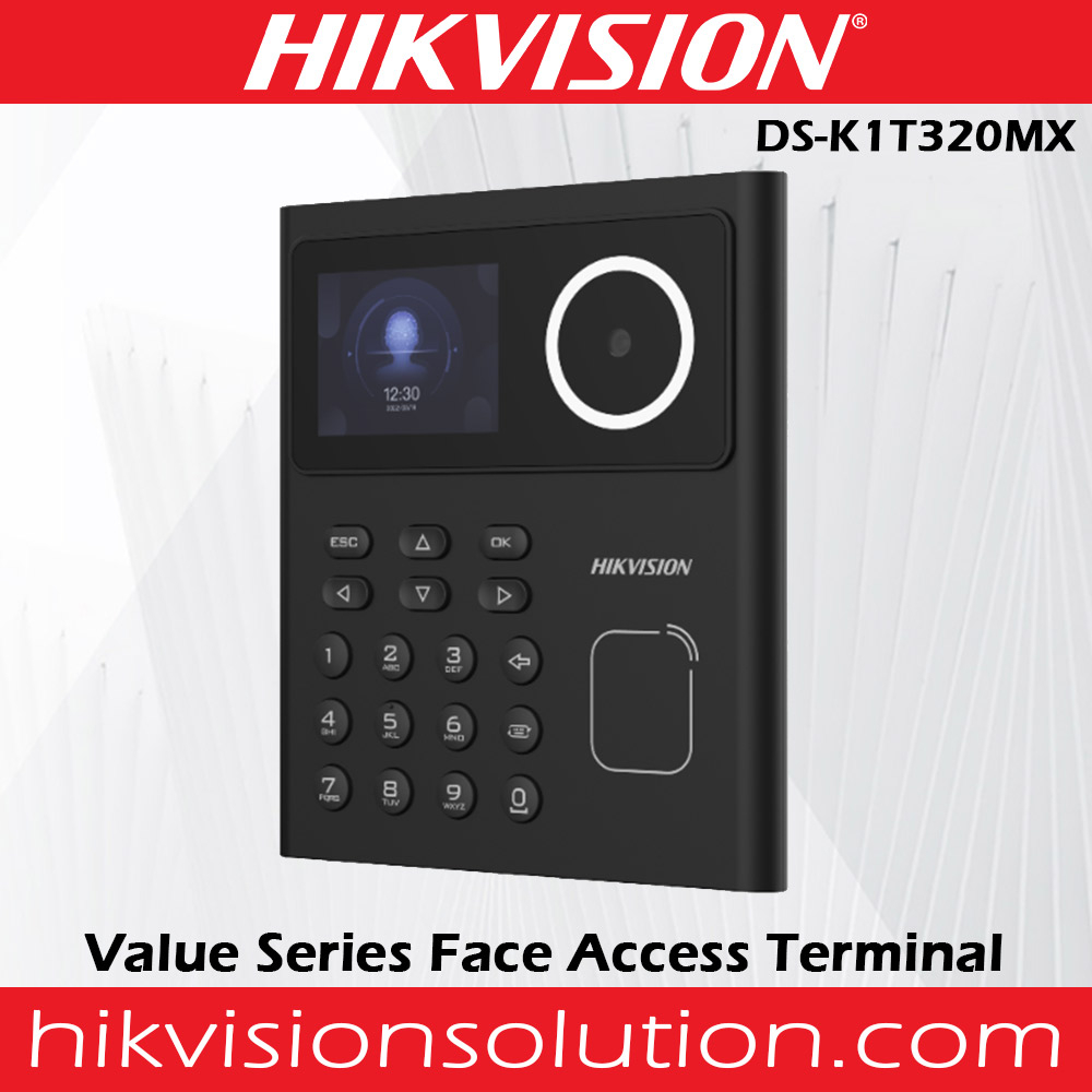 Hikvision DS-K1T320MX Face Recognition / DS-K1T8003F Fingerprint Access ...