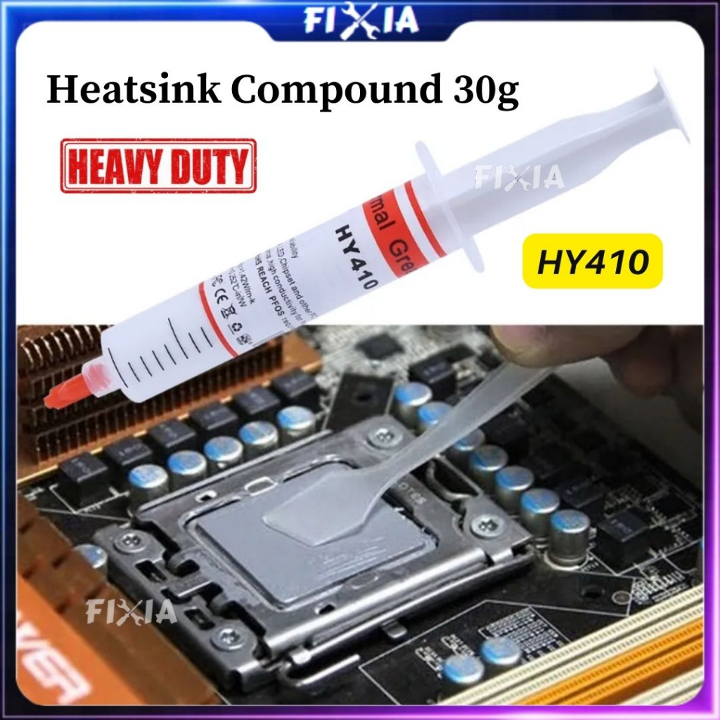Heavy Duty Thermal Grease HY410 (30G) PC Laptop GPU CPU RAM Processor ...