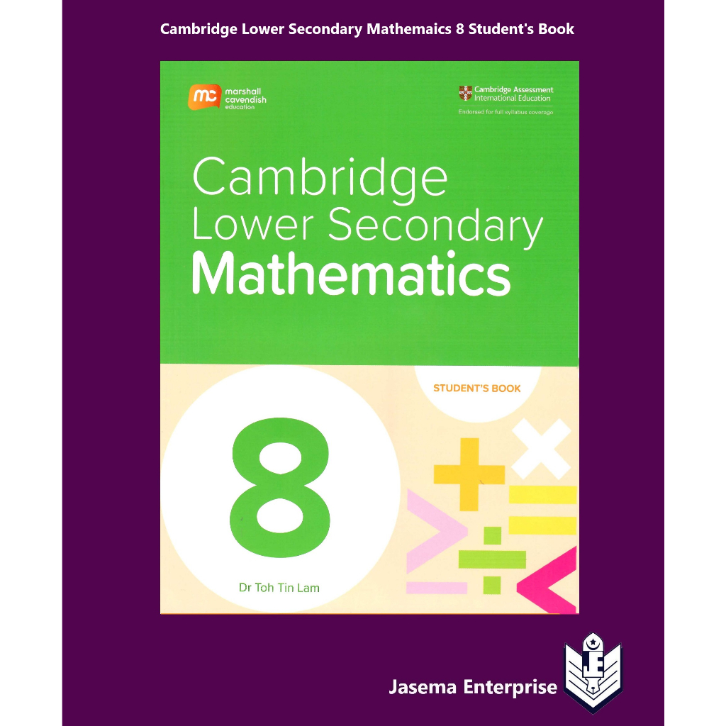 Cambridge Lower Secondary Mathematics Student's Book 8 | Shopee Malaysia Cambridge Lower Secondary Mathematics Student's Book 8 | Shopee Malaysia