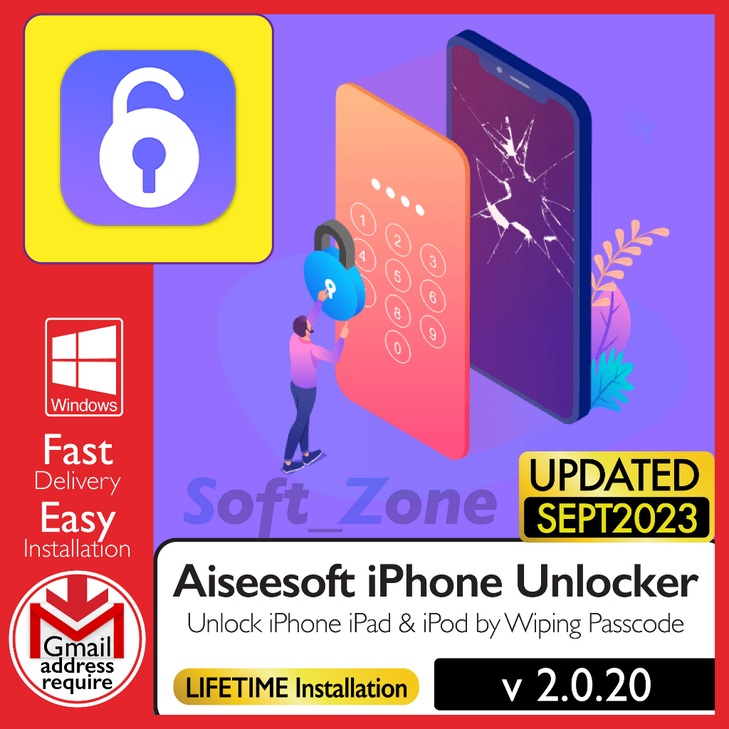 Aiseesoft iPhone Unlocker 2.0.20 - Unlock iPhone iPad & iPod by Wiping ...