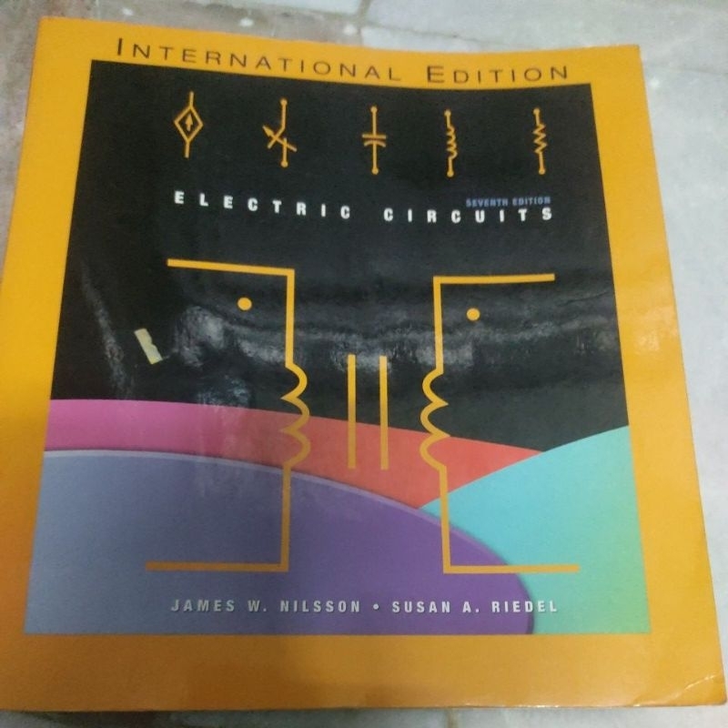Preloved book electric circuit 7th edition by James W.Nilsson and Susan ...