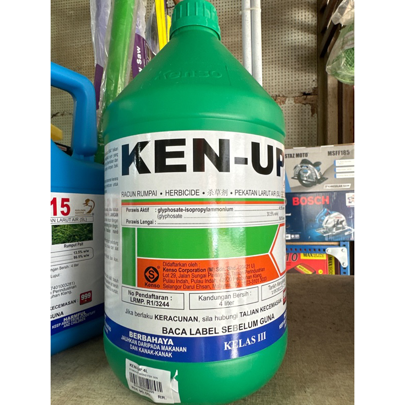 KEN UP 4Liter Kenso glyphosate 41% stock baru | Shopee Malaysia