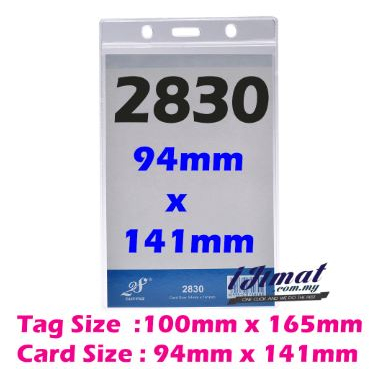(100pcs/pack) 28 East-File 2830 PVC Name Badge Holder Name Tag ID East ...
