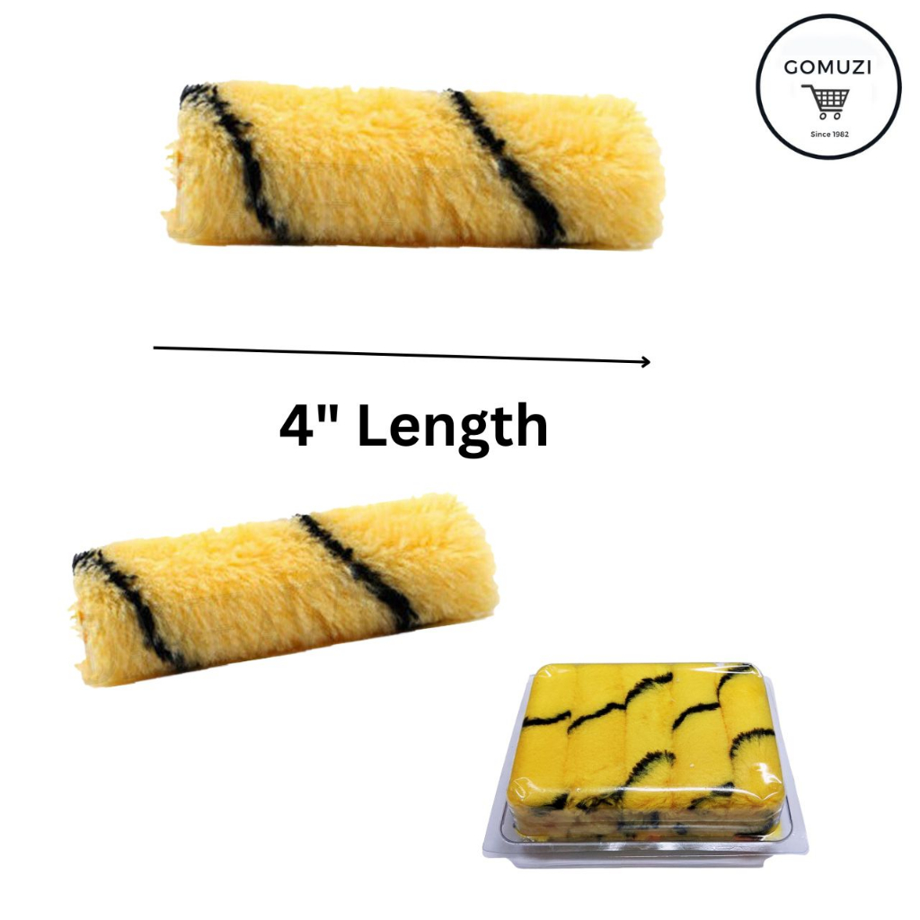 Paint Roller Refill 4" Solvent Base Roller Wall Painting Tools Berus ...
