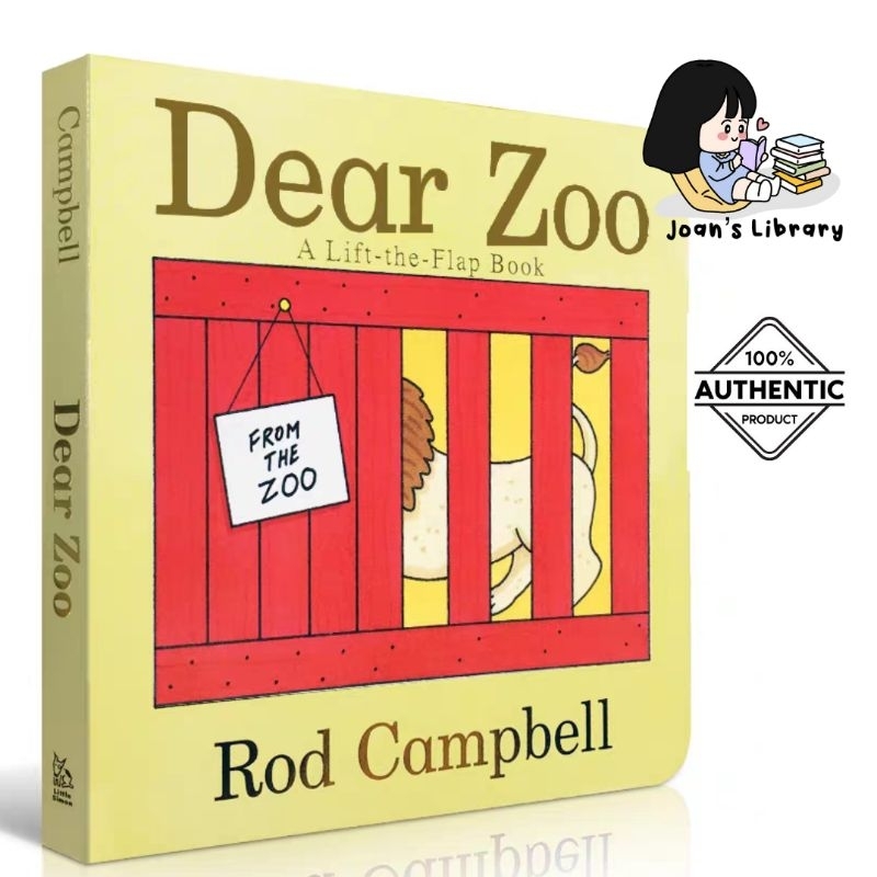 100% Original Dear zoo by Rod Campbell 《READY STOCK》Original board book ...
