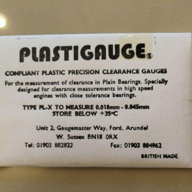 Bearing Plastic Gauge / PlasticGauge / Plastic Precision Clearance ...