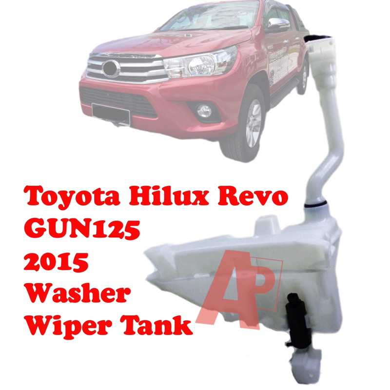Toyota Hilux Revo GUN125 2015 Windshield Washer Wiper Tank With Motor New Tangki Air Simpanan ...