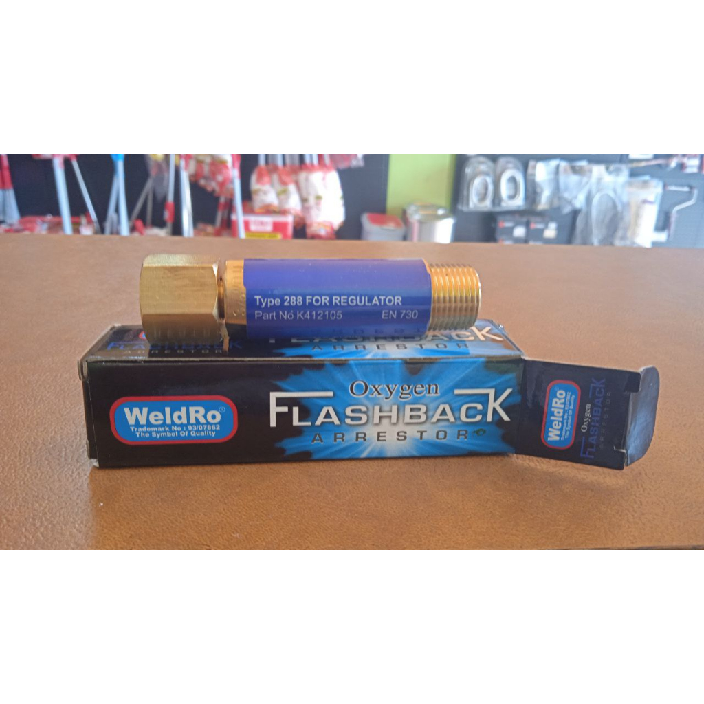 [ WELDRO ] OXYGEN FLASHBACK Arrestor 288 (FOR REGULATOR) | Shopee Malaysia